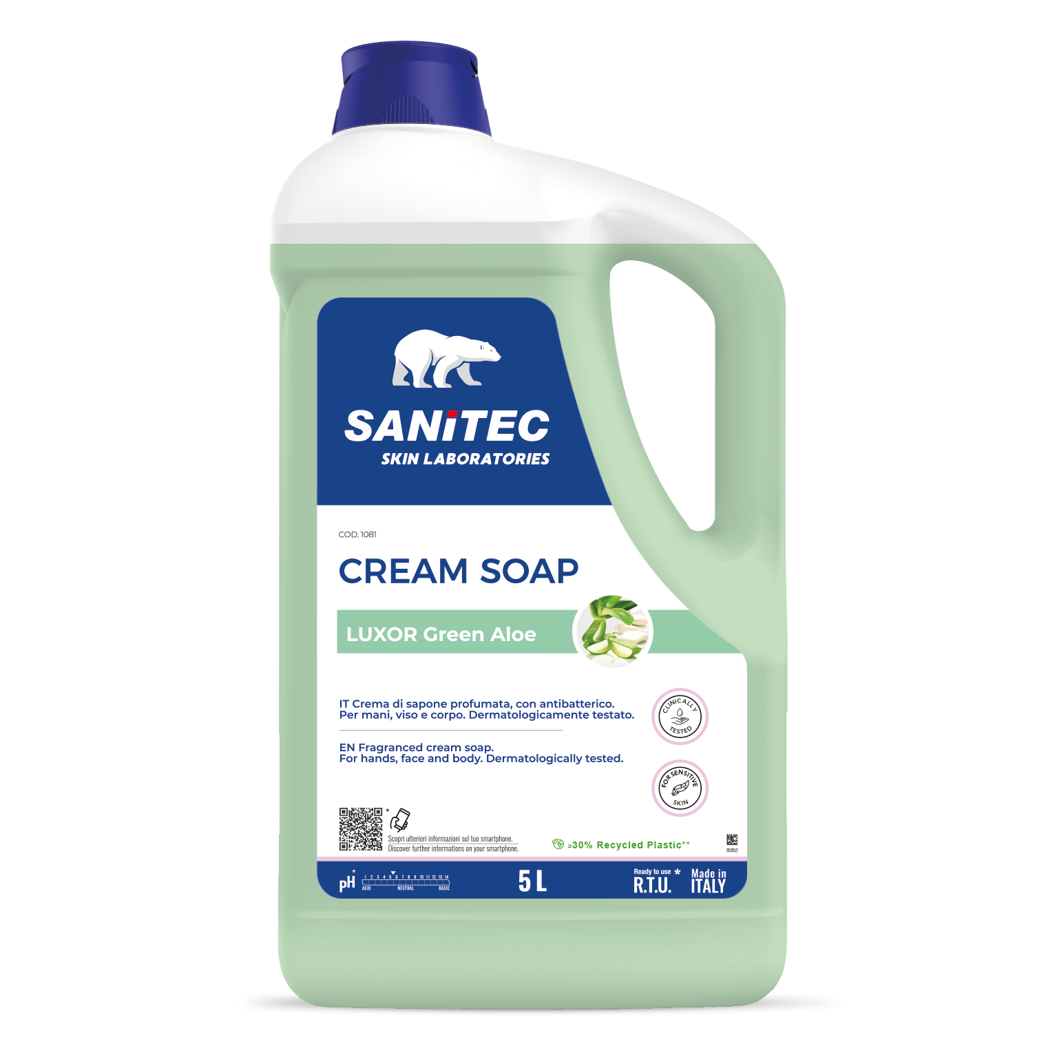 CREAM SOAP Luxor Green Aloe Italchimica CREAM SOAP Luxor Green Aloe Italchimica